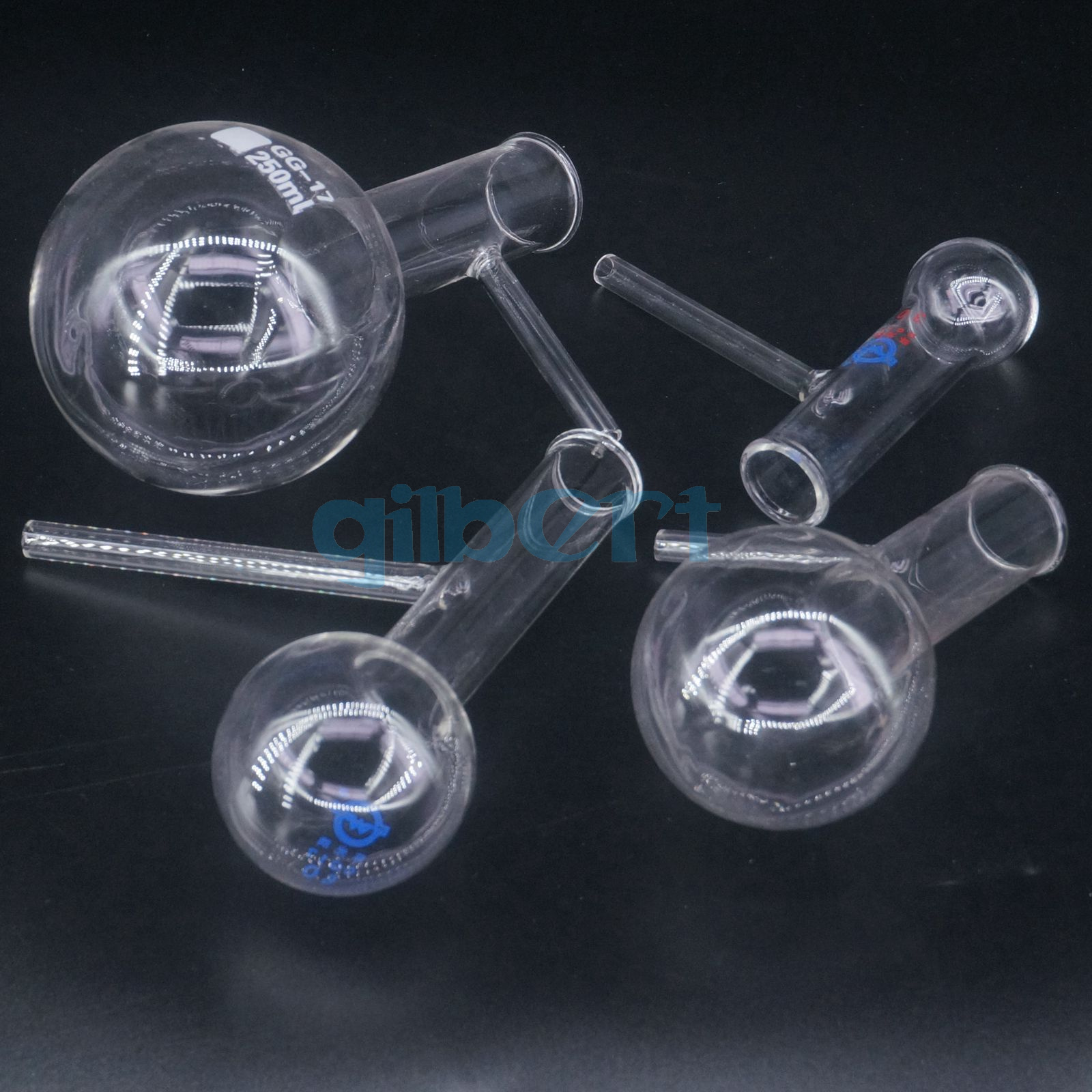 30-2000ml Glass Distillation Flask Round Bottom with Side Arm Lab Distilling | eBay