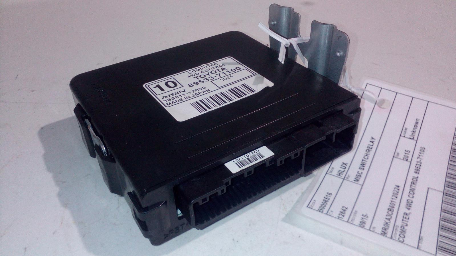 Ecu Hilux Toyota 2015