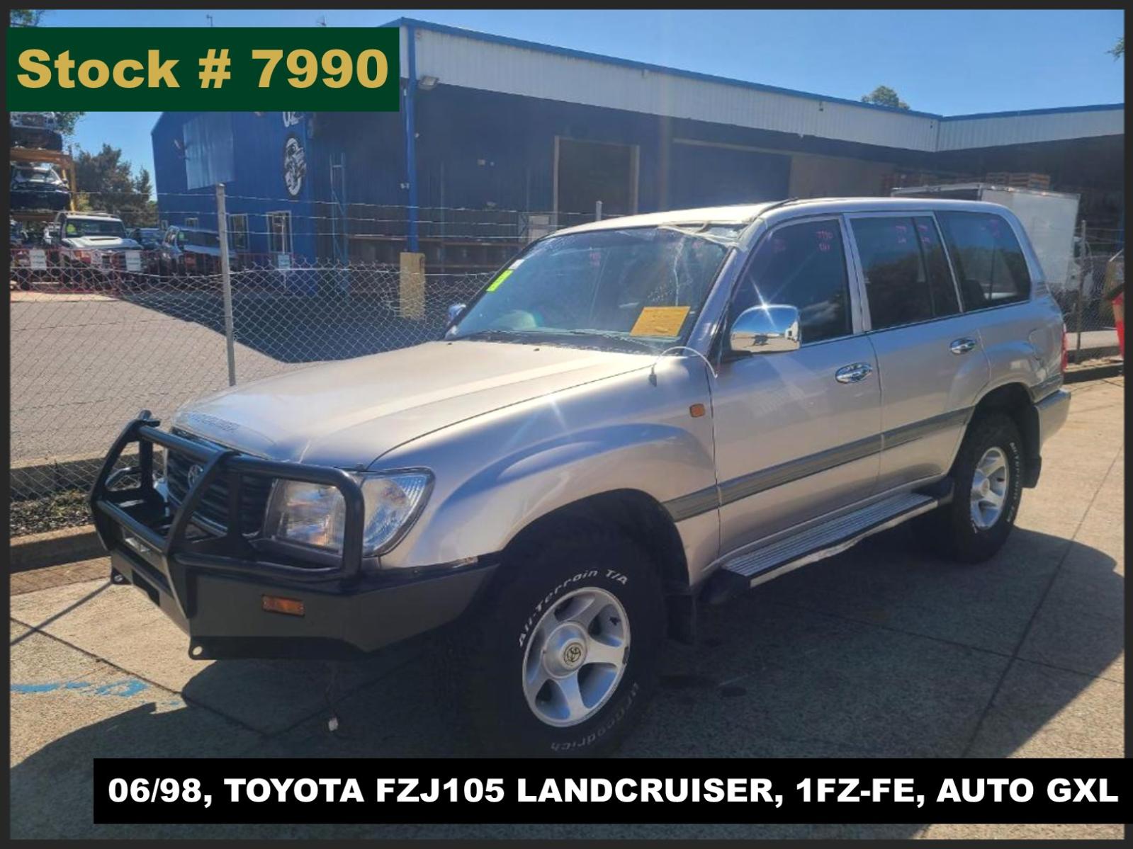 Right Rear Door Sliding Landcruiser Toyota 1998