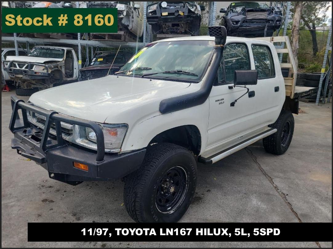 Rear/Tailgate Glass Hilux Toyota 1998