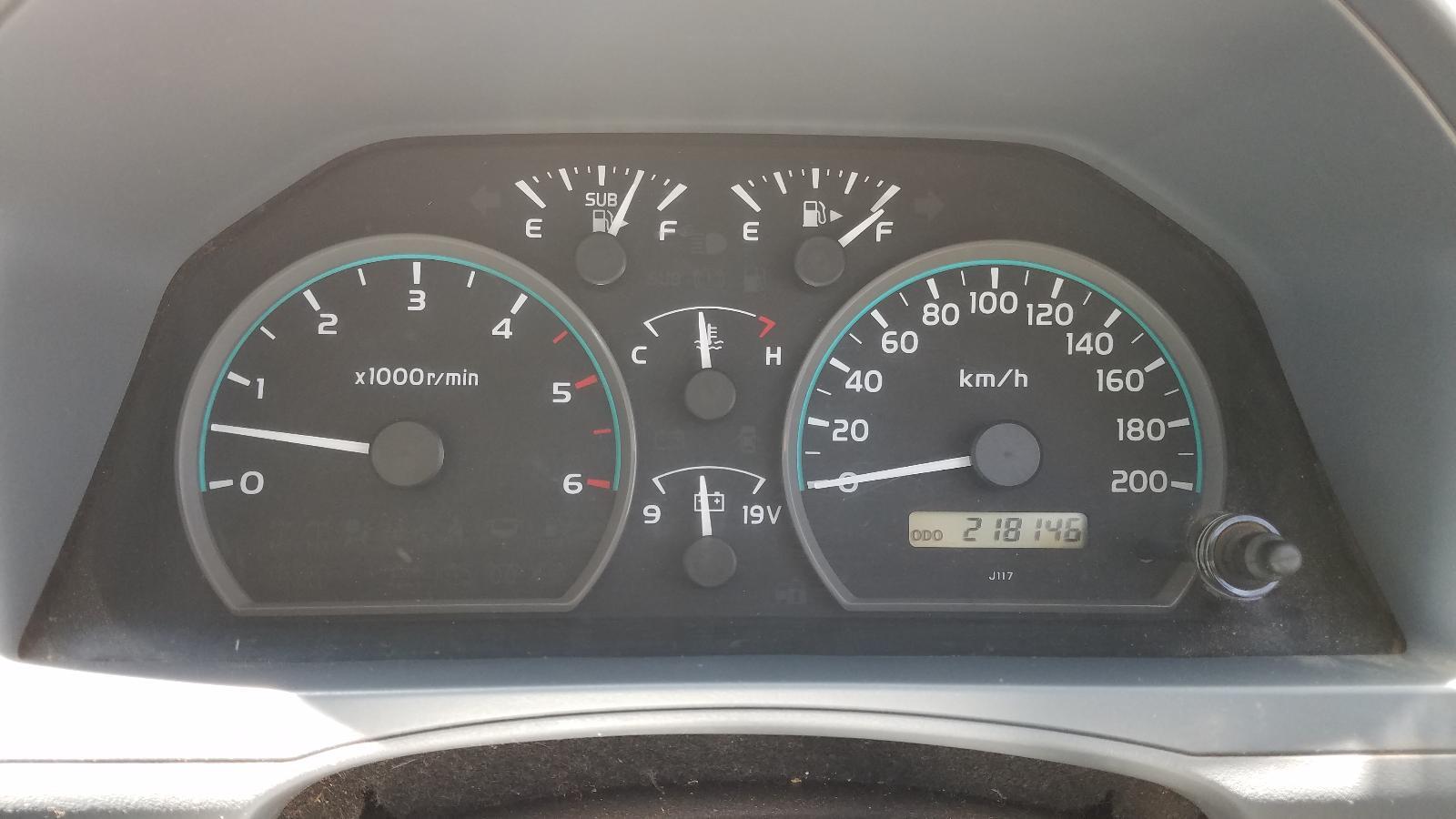 Instrument Cluster Landcruiser Toyota 2014