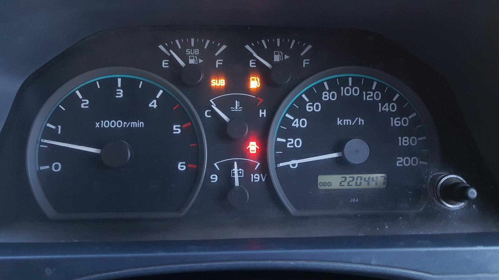 Instrument Cluster Landcruiser Toyota 2010