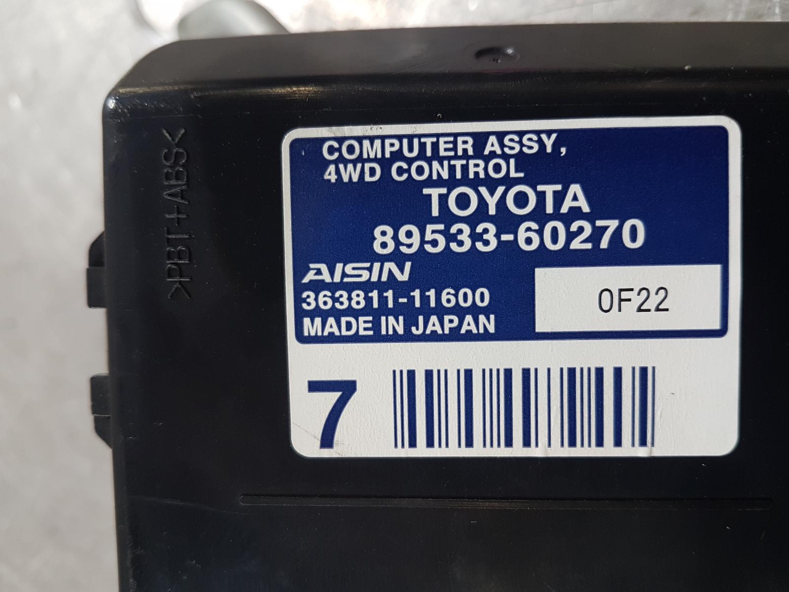 Ecu Prado Toyota 2010