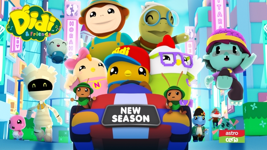 Didi & Friends English Song | Astro Content