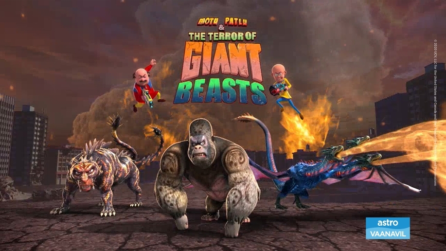 Motu Patlu & The Terror of Giant Beasts | Astro Content