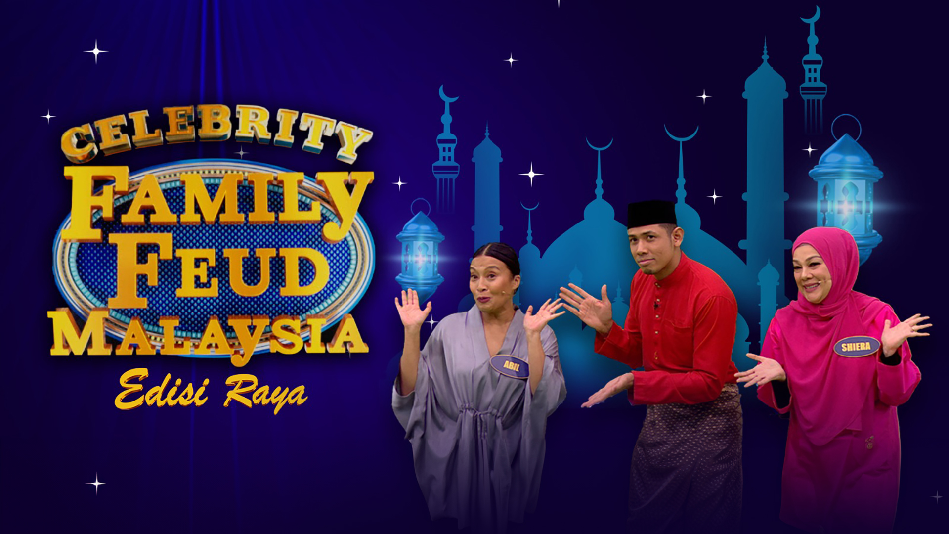 Family Feud Malaysia S2 Raya | Astro Content