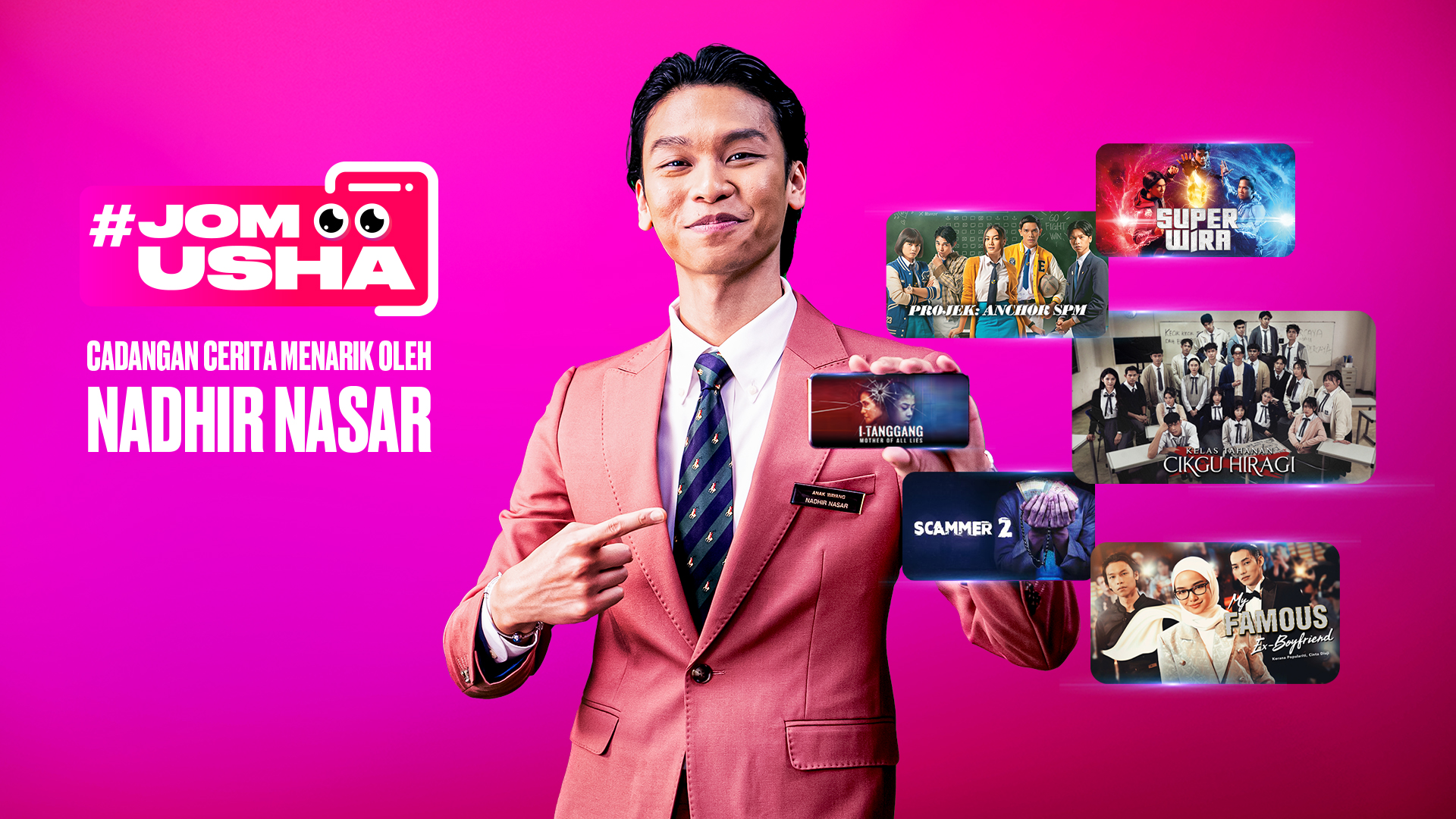 Jom Usha Bersama Nadhir Nasar | Astro Content