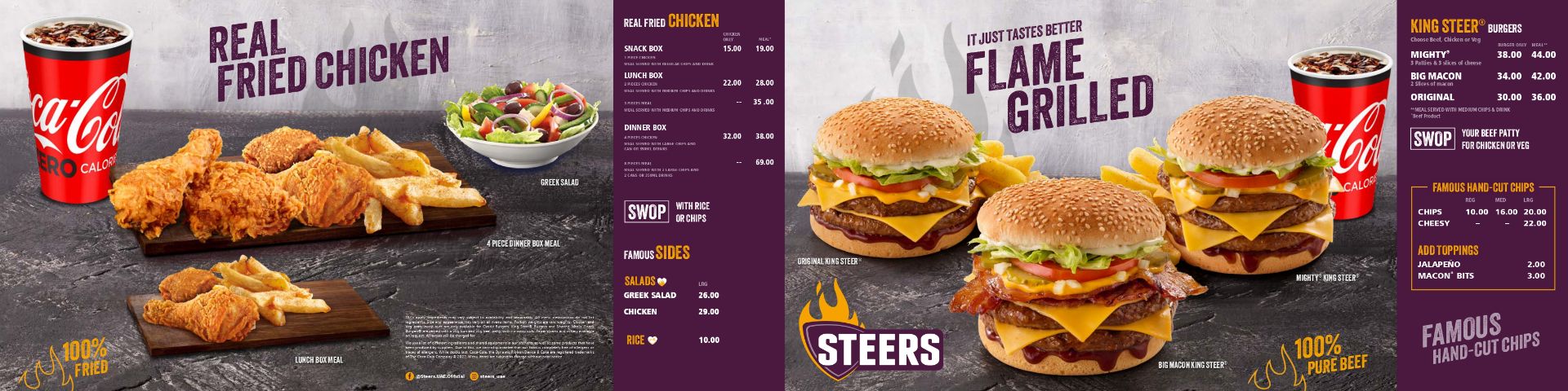 Steers UAE, | Get our menu