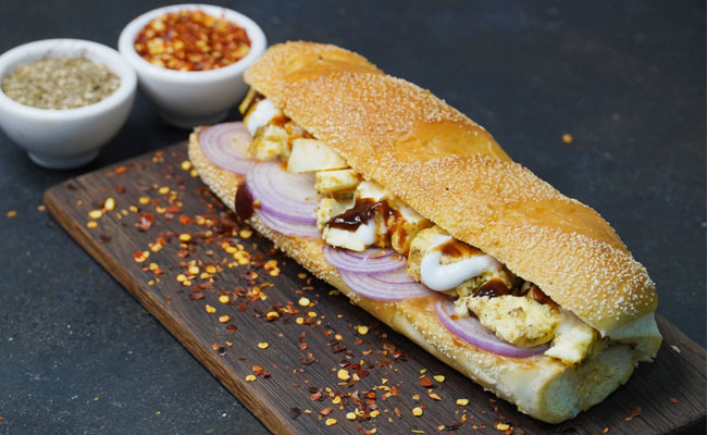 SUB SANDWICH BBQ PANEER