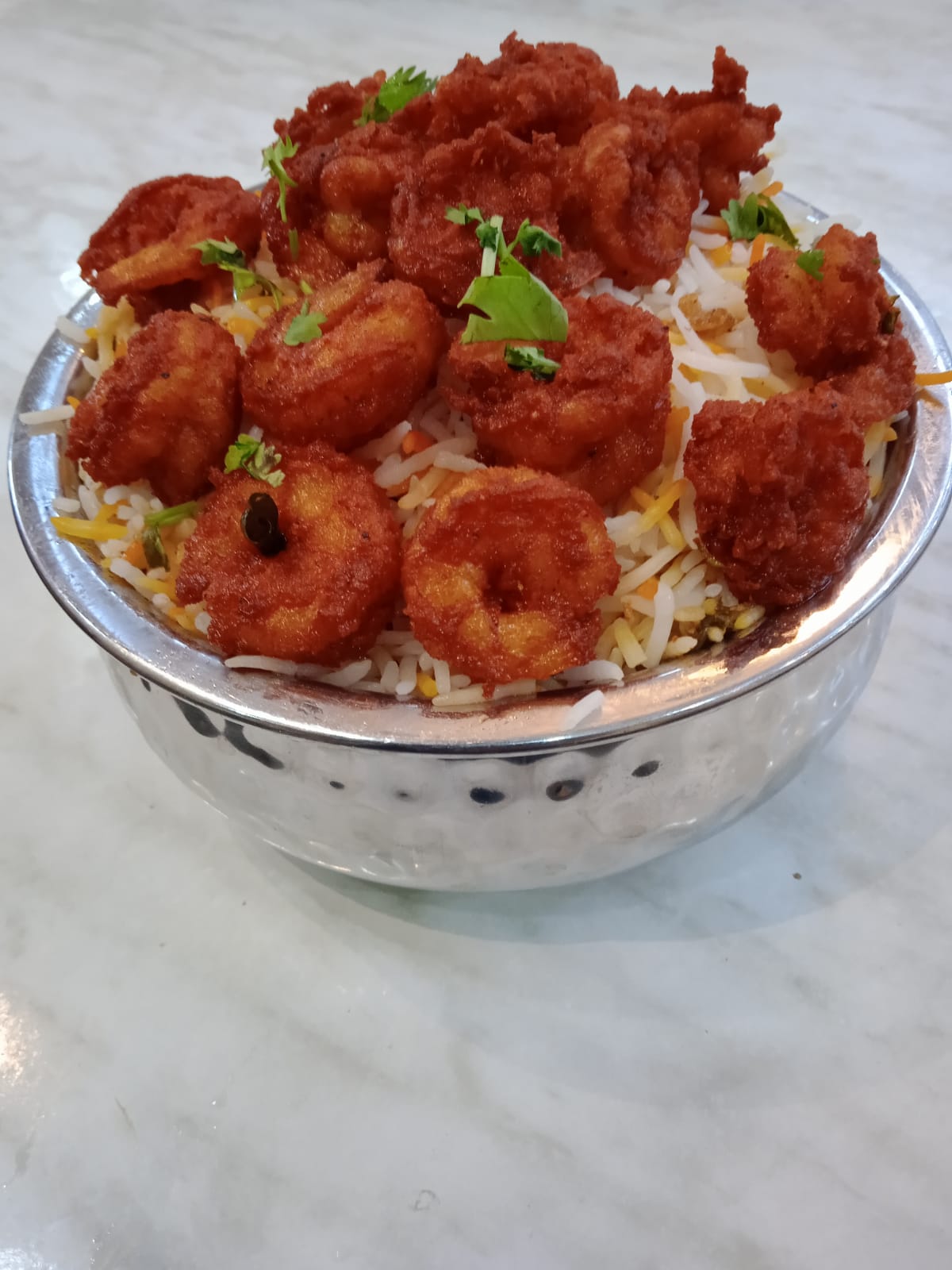 Fried Prawns Biryani 32OZ