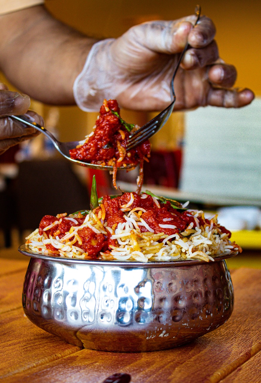 Chicken 65 Briyani 48 oz. 2pax