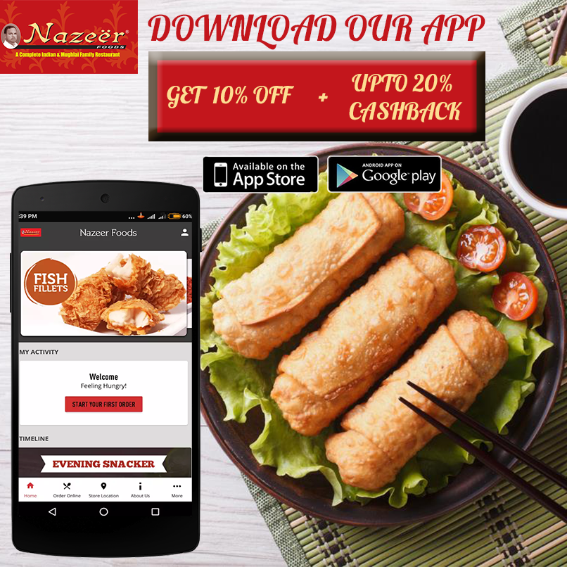 Download Nazeer Foods App Here
