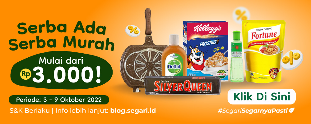 Segari : Situs Belanja Online Bahan Segar Berkualitas