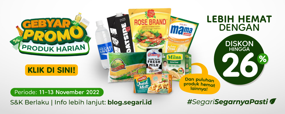 Segari : Situs Belanja Online Bahan Segar Berkualitas