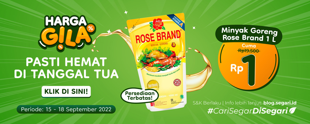 Segari : Situs Belanja Online Bahan Segar Berkualitas