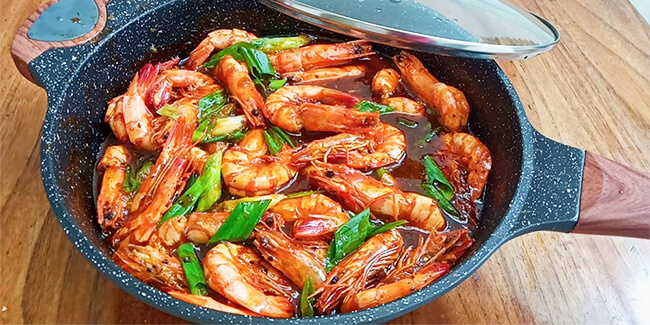 Resep Udang Lada Hitam - Segari