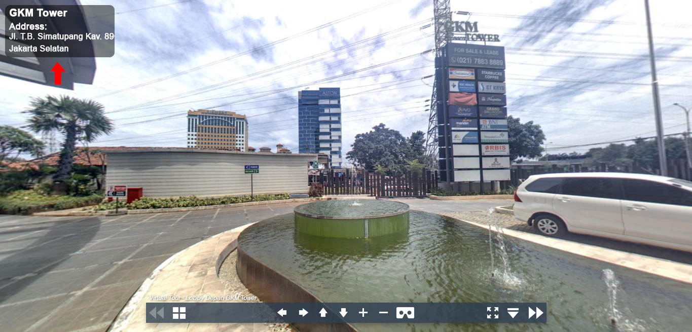 Office space for rent GKM Tower - TB Simatupang