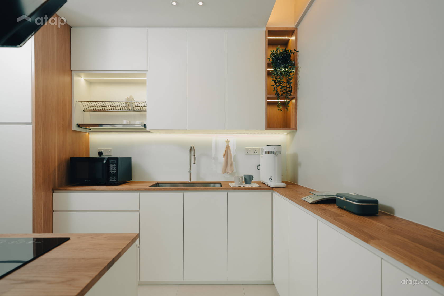 Modern Zen Kitchen condominium design ideas & photos Malaysia | Atap.co
