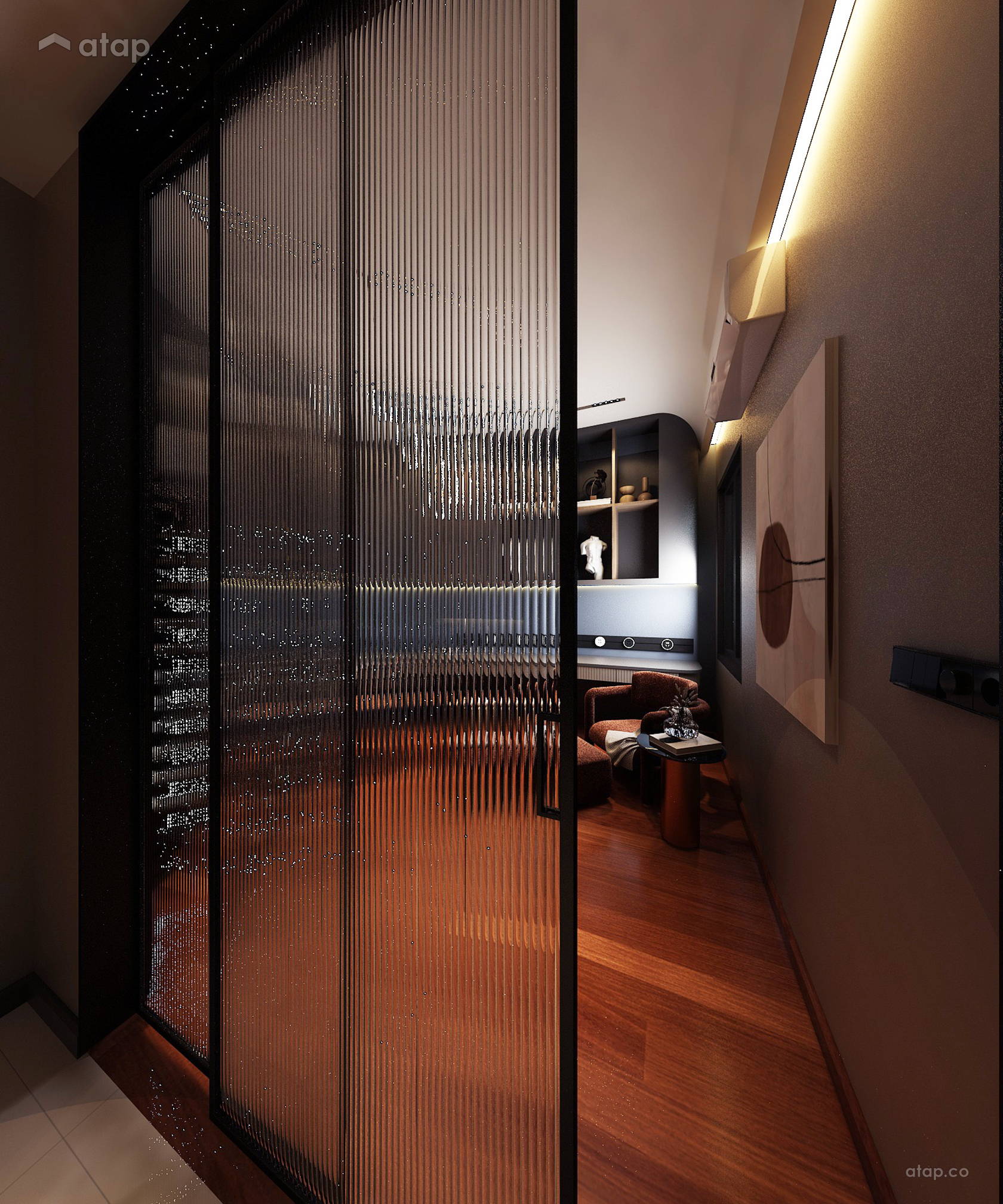 Classic Vintage Study Room condominium design ideas & photos Malaysia ...