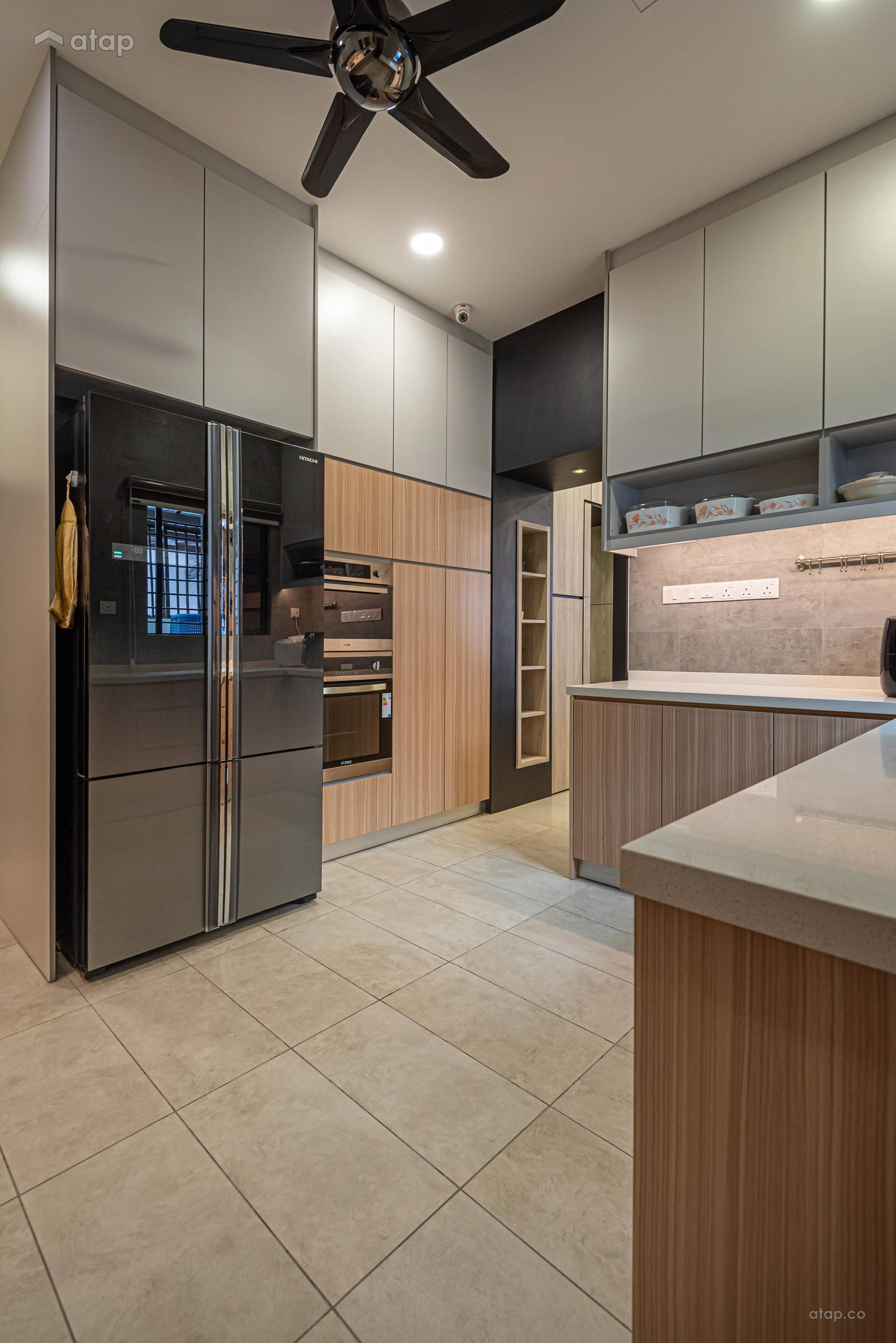 Contemporary Modern Kitchen semi-detached design ideas & photos ...