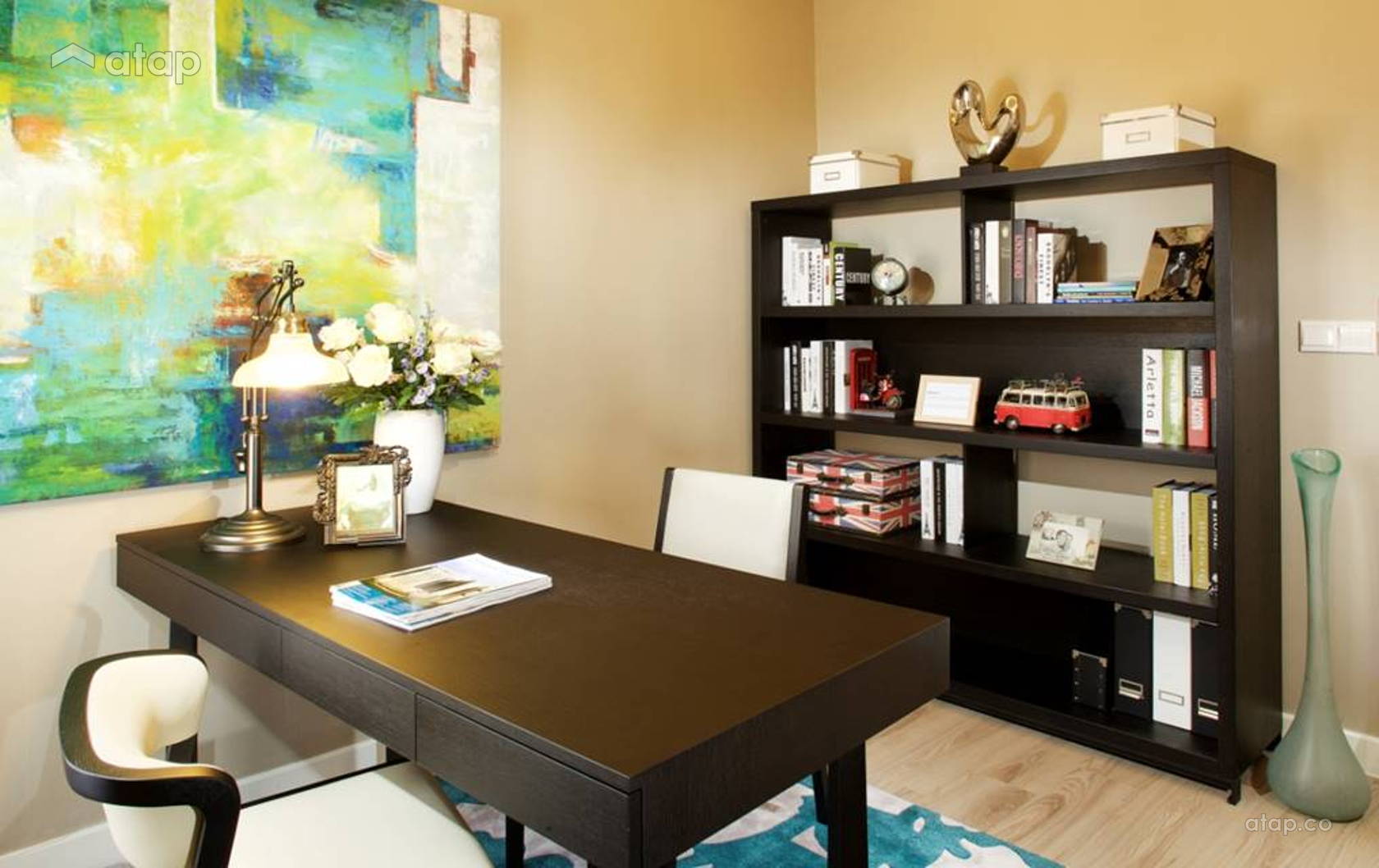 Scandinavian Study Room semi-detached design ideas & photos Malaysia ...