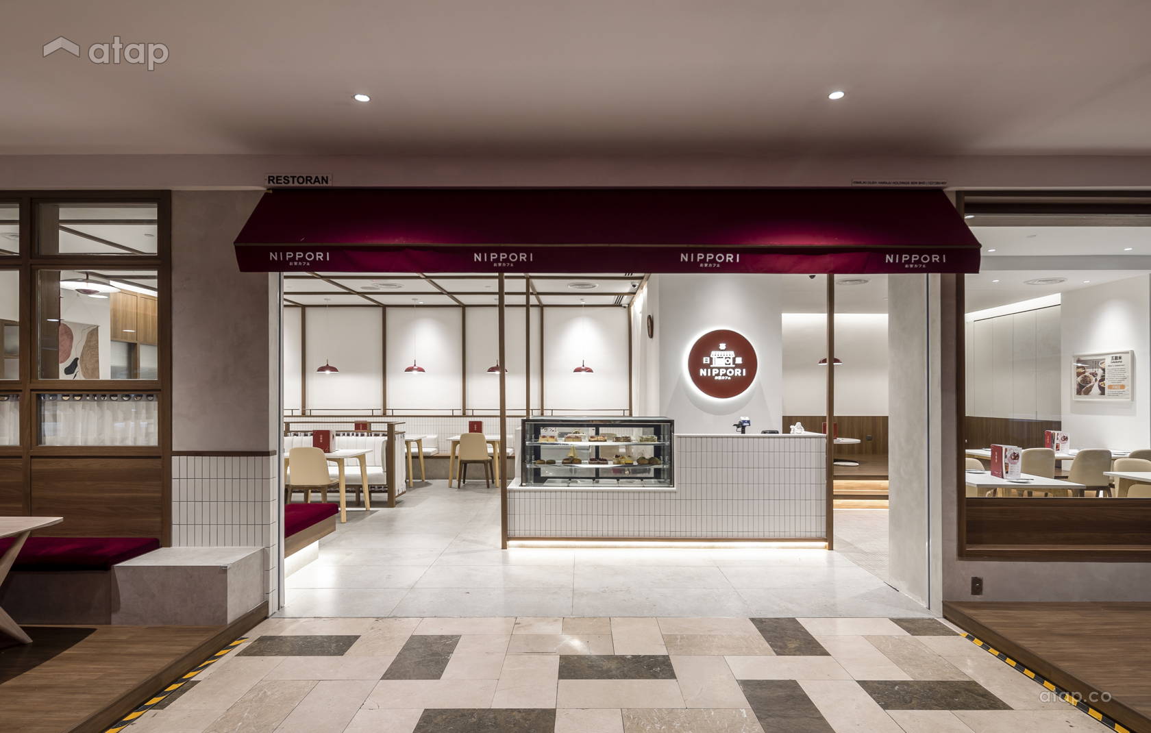 Modern Zen F&B shopping mall design ideas & photos Malaysia | Atap.co