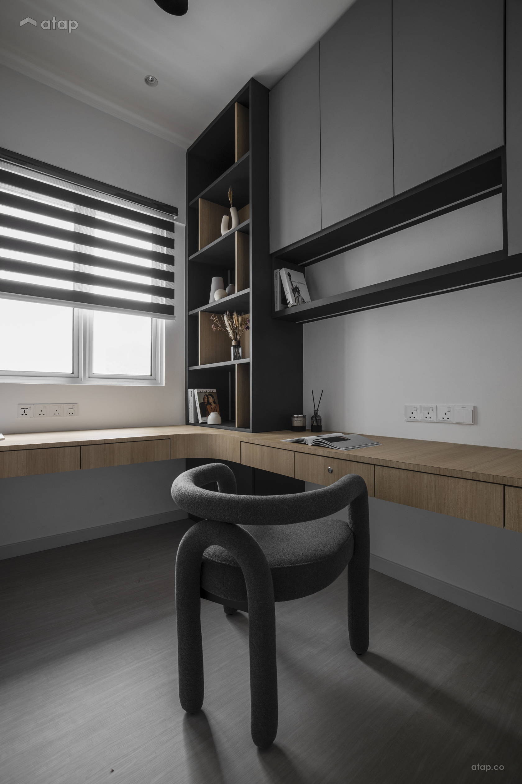 Contemporary Study Room condominium design ideas & photos Malaysia ...