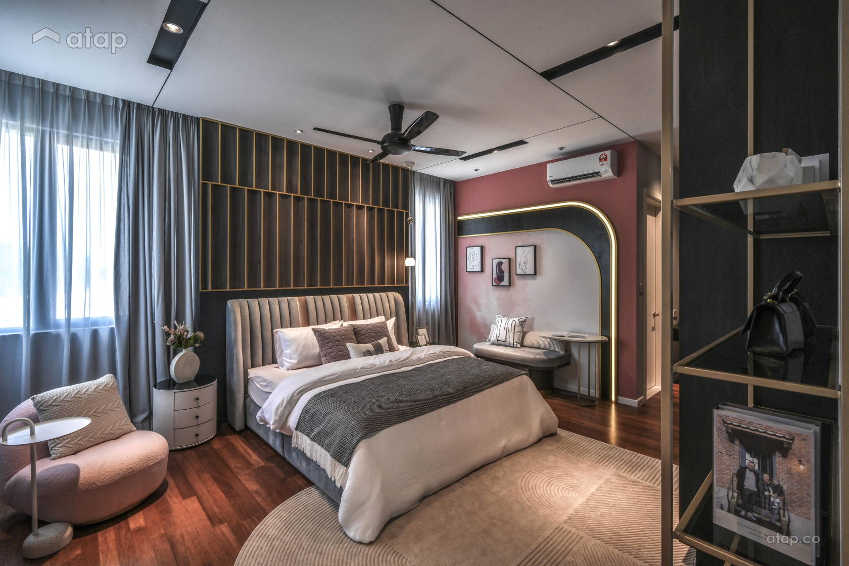 Bedroom semi-detached design ideas & photos Malaysia | Atap.co