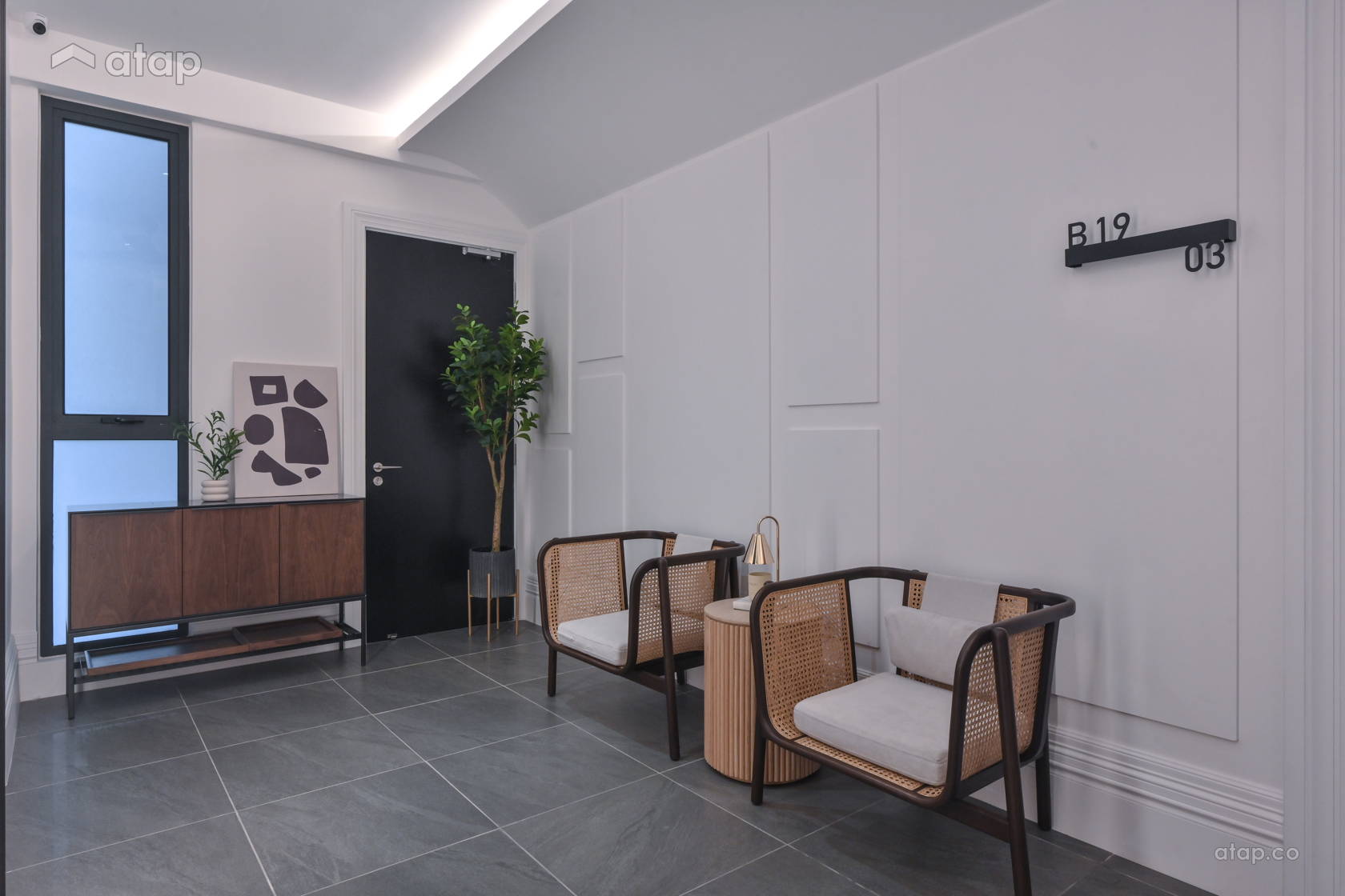 Classic Country Foyer condominium design ideas & photos Malaysia | Atap.co