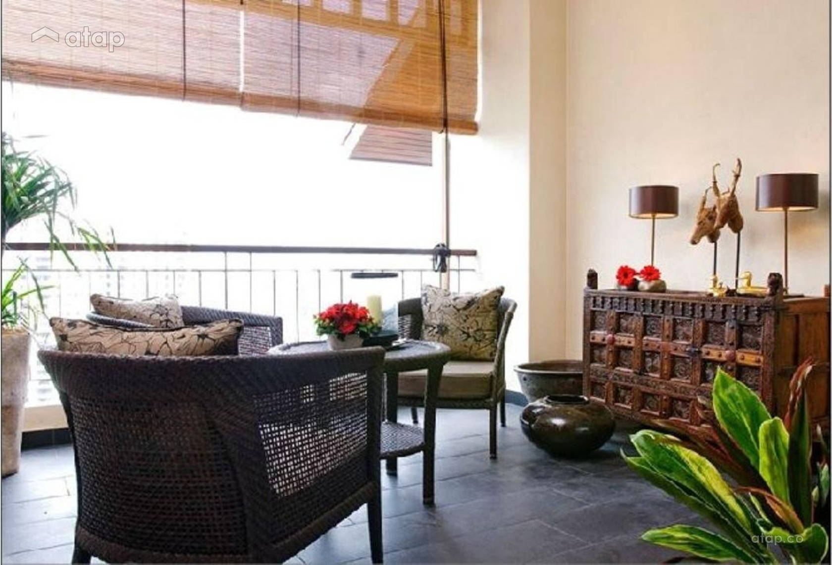 Asian Balcony condominium design ideas & photos Malaysia | Atap.co