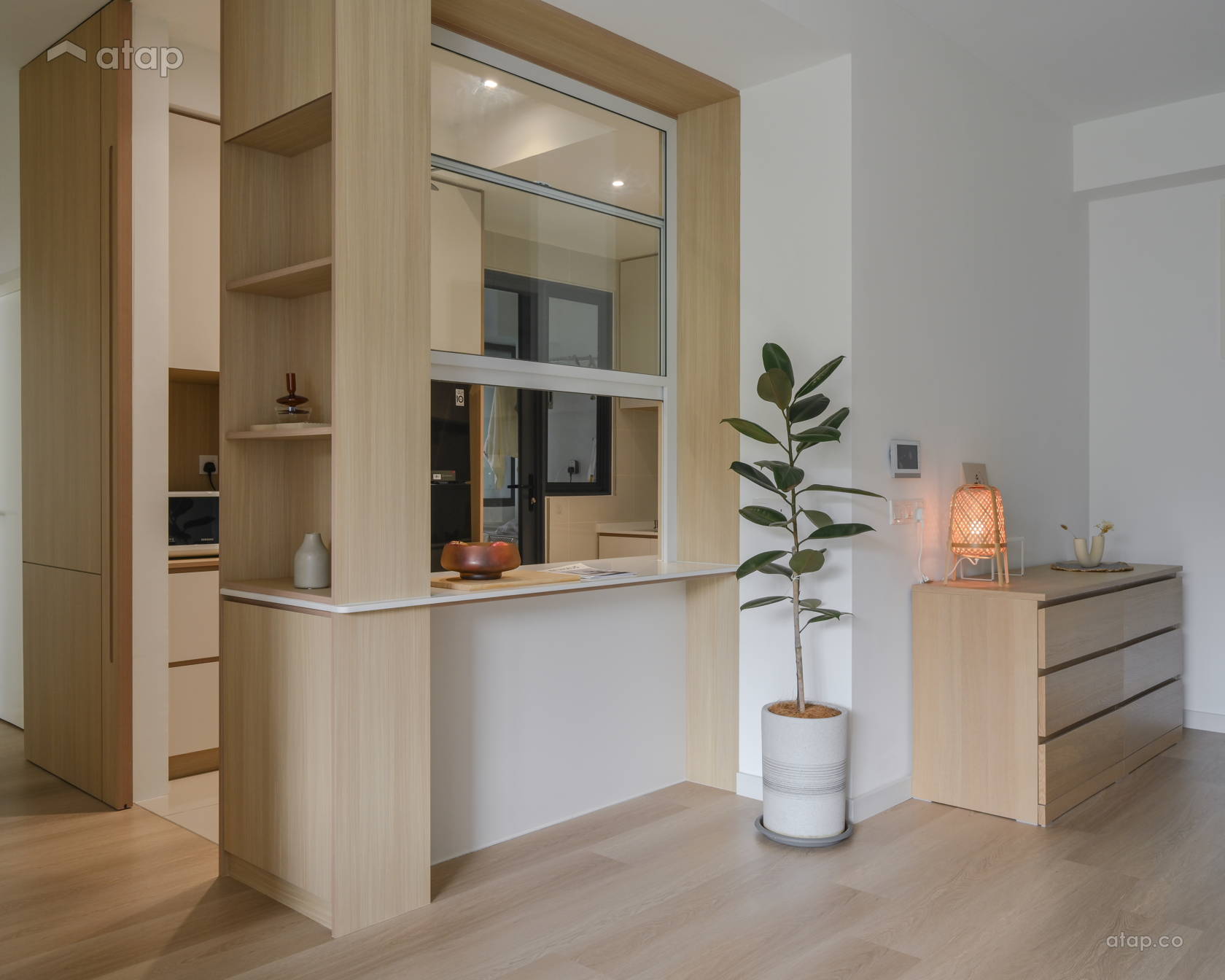 Foyer Kitchen condominium design ideas & photos Malaysia | Atap.co