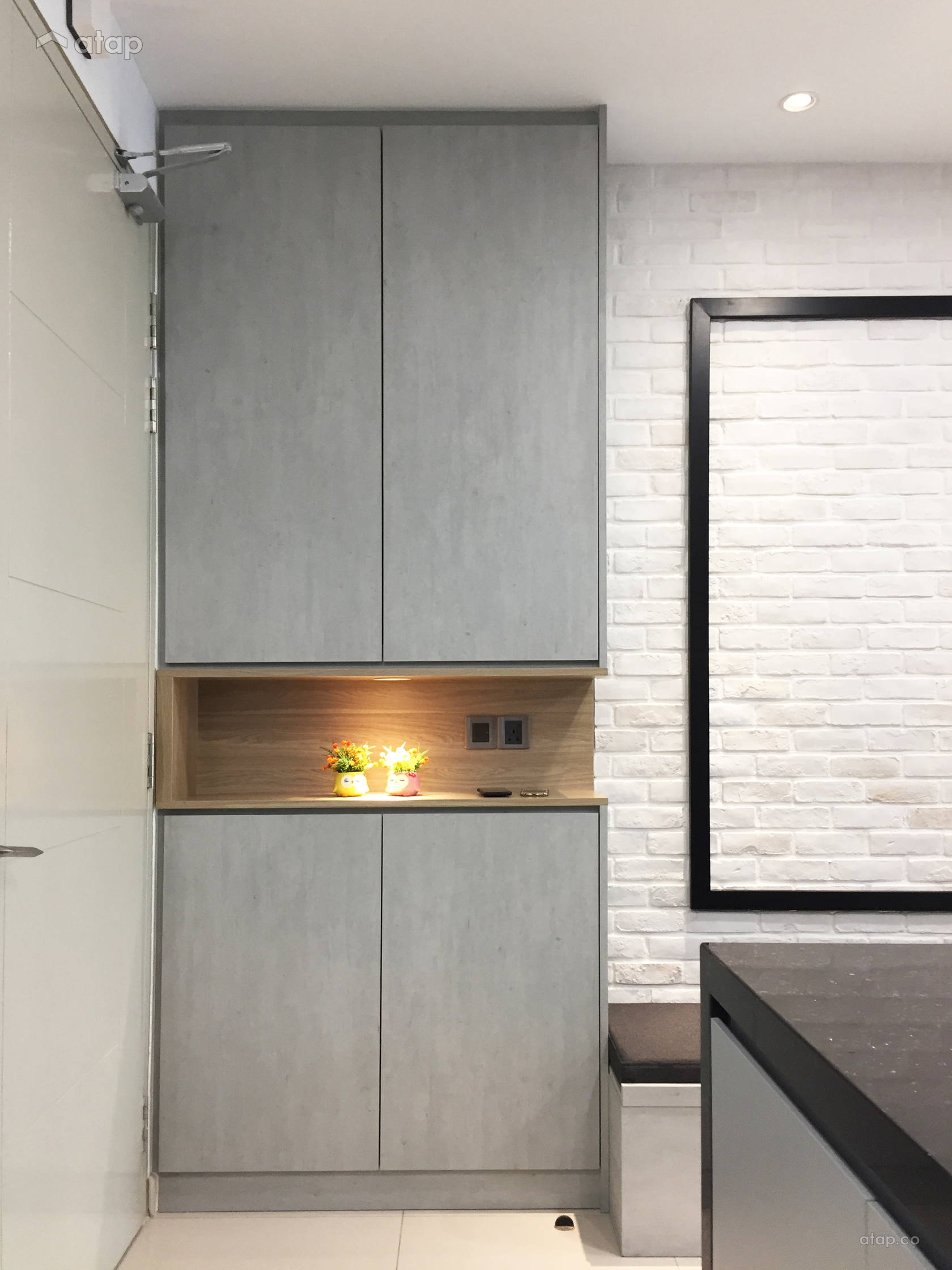 Industrial Living Room condominium design ideas & photos Malaysia | Atap.co