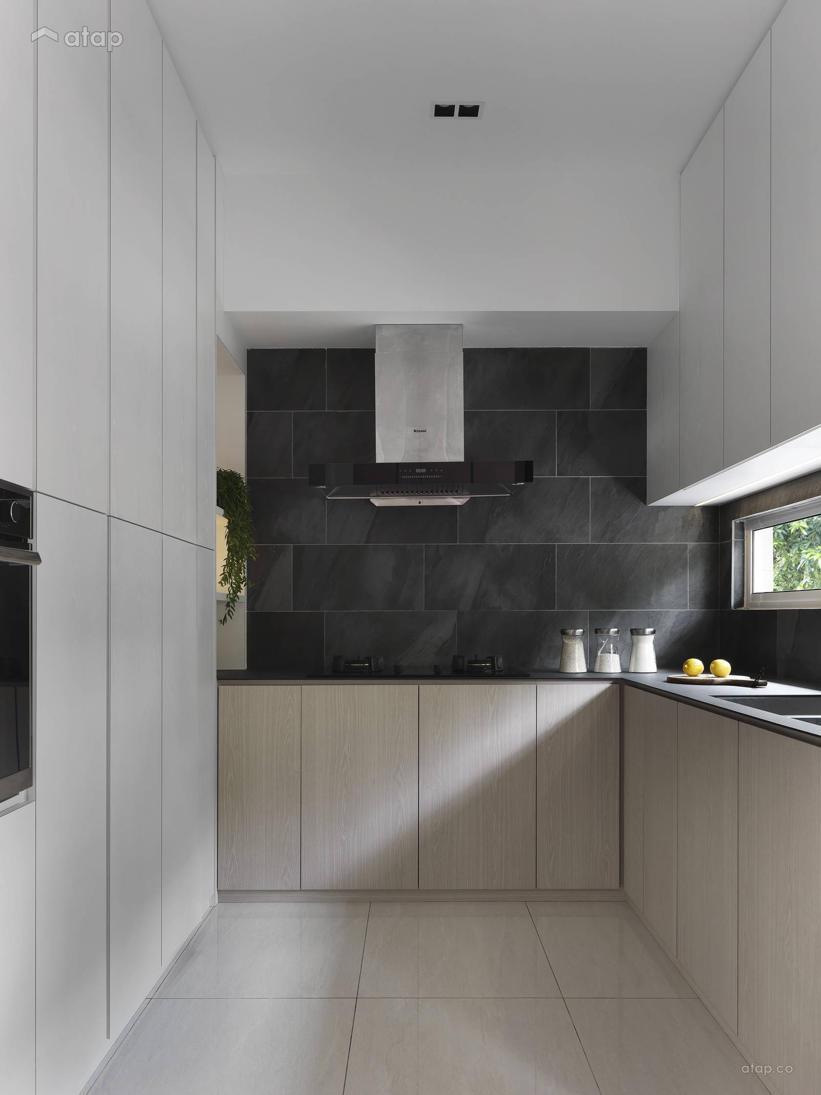 Contemporary Modern Kitchen semi-detached design ideas & photos ...