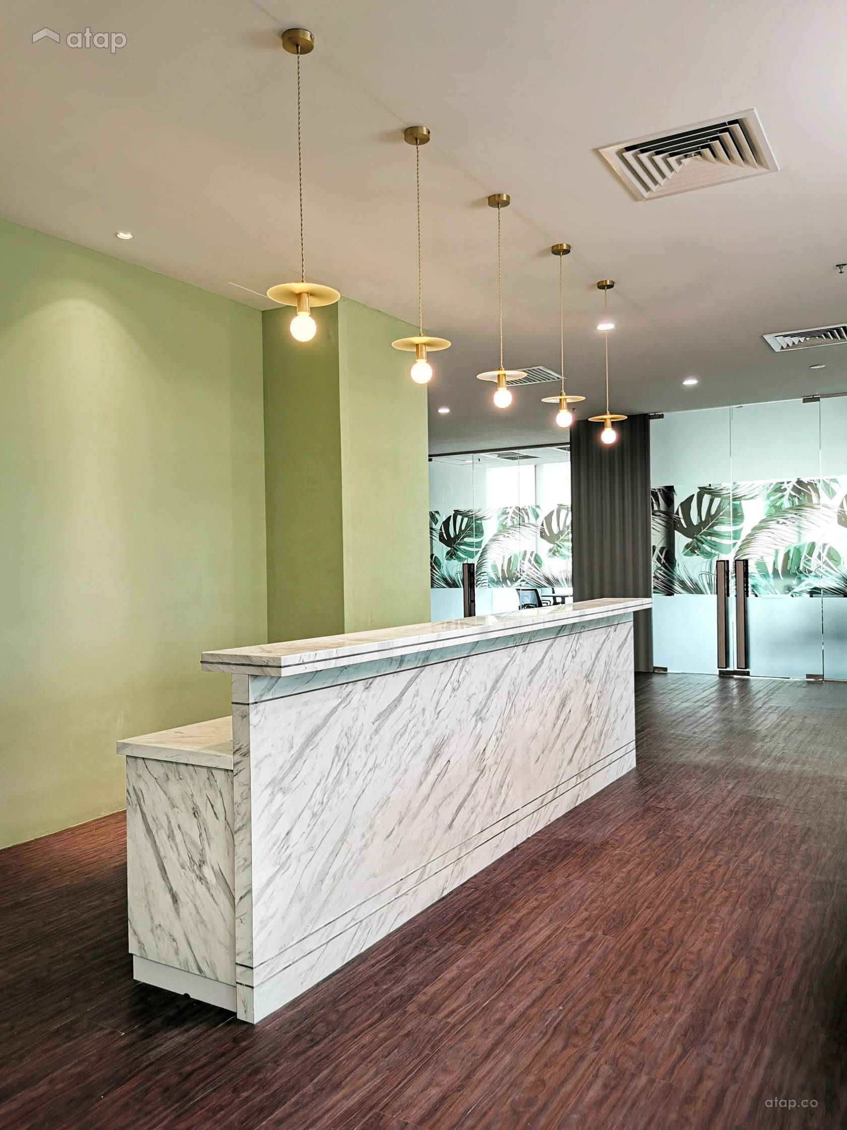 Contemporary Modern Foyer Office skyscraper design ideas & photos ...