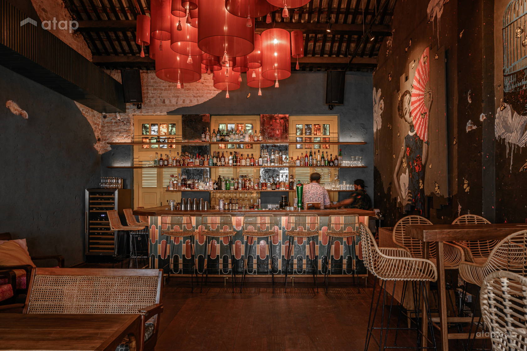 Country Retro F&B shophouse design ideas & photos Malaysia | Atap.co