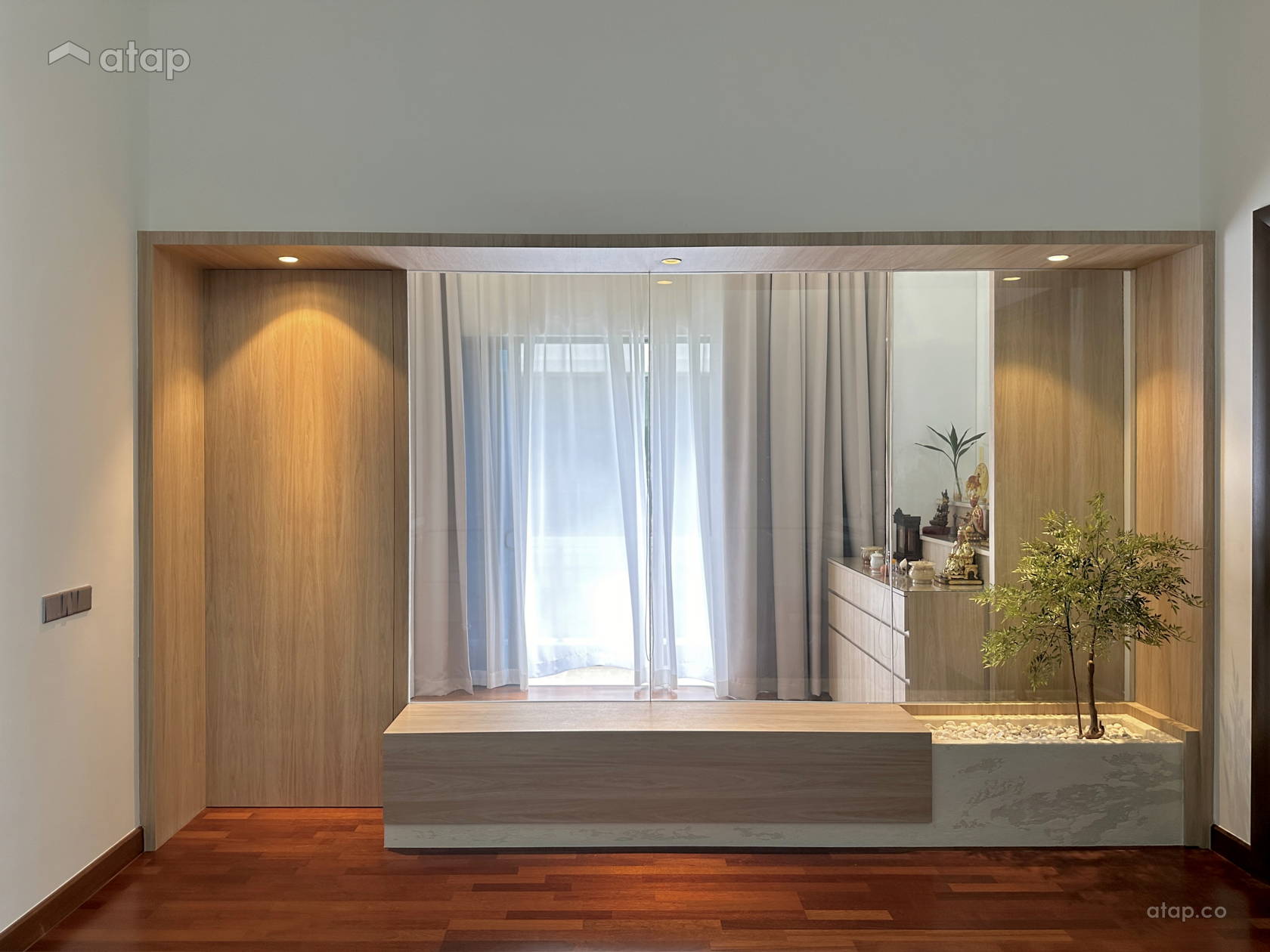 Minimalistic Zen terrace design ideas & photos Malaysia | Atap.co