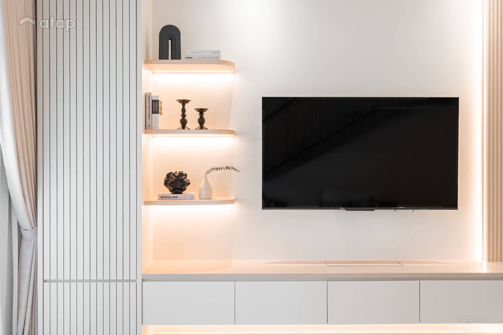 Classic Minimalistic Living Room terrace design ideas & photos Malaysia ...