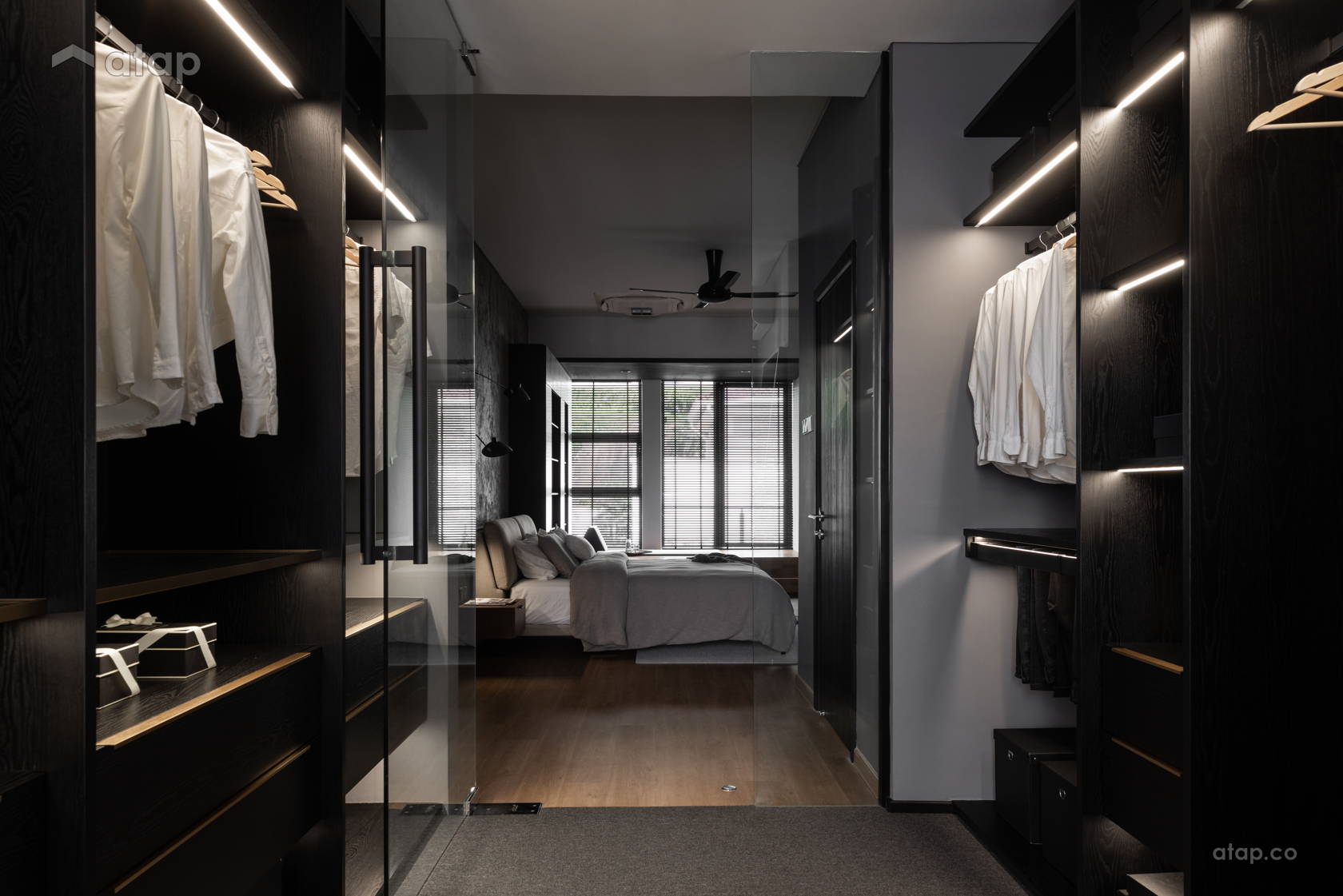 Minimalistic Bedroom terrace design ideas & photos Malaysia | Atap.co