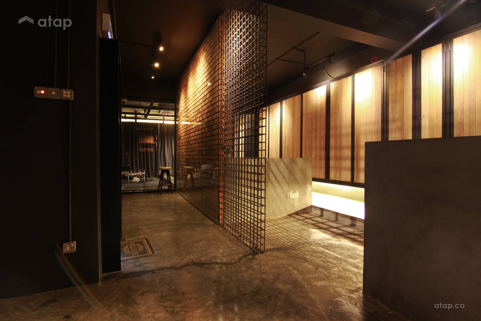 Industrial Rustic shophouse design ideas & photos Malaysia | Atap.co