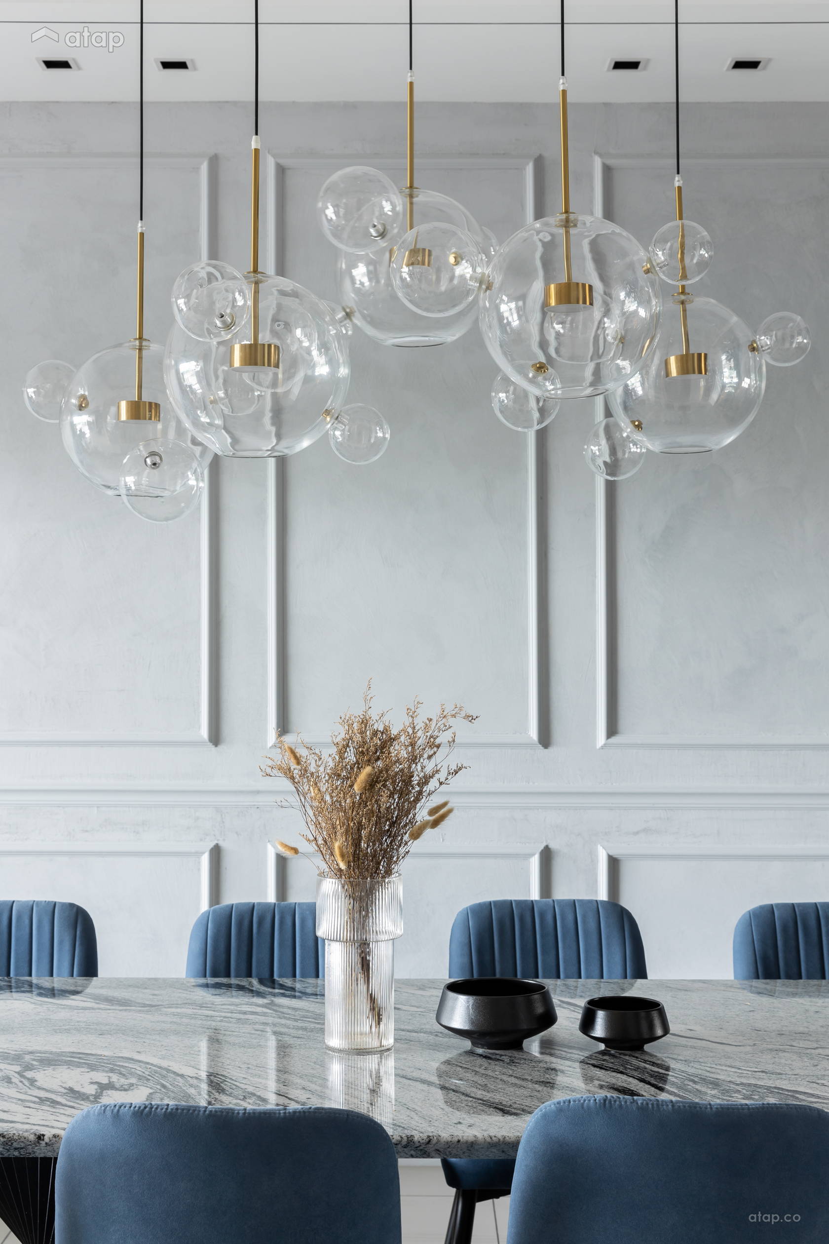 Classic Modern Dining Room terrace design ideas & photos Malaysia | Atap.co