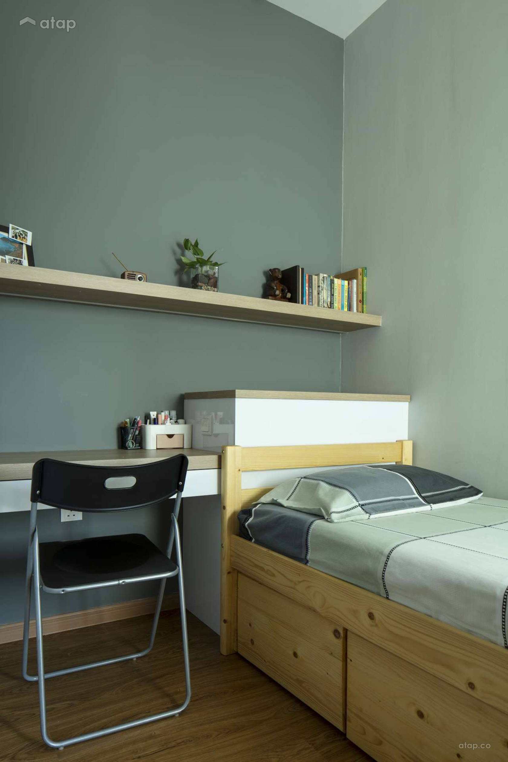 Asian Zen Bedroom apartment design ideas & photos Malaysia | Atap.co