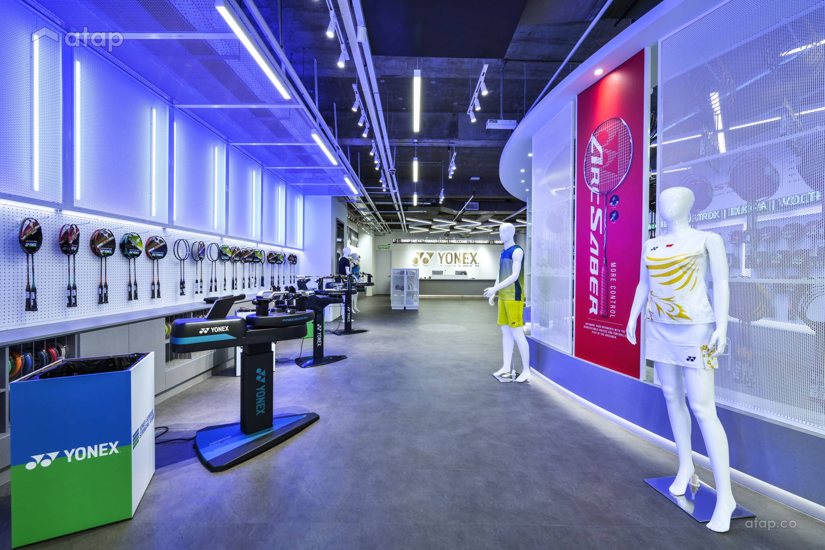 Minimalistic Modern Retail shopping mall design ideas & photos Malaysia ...