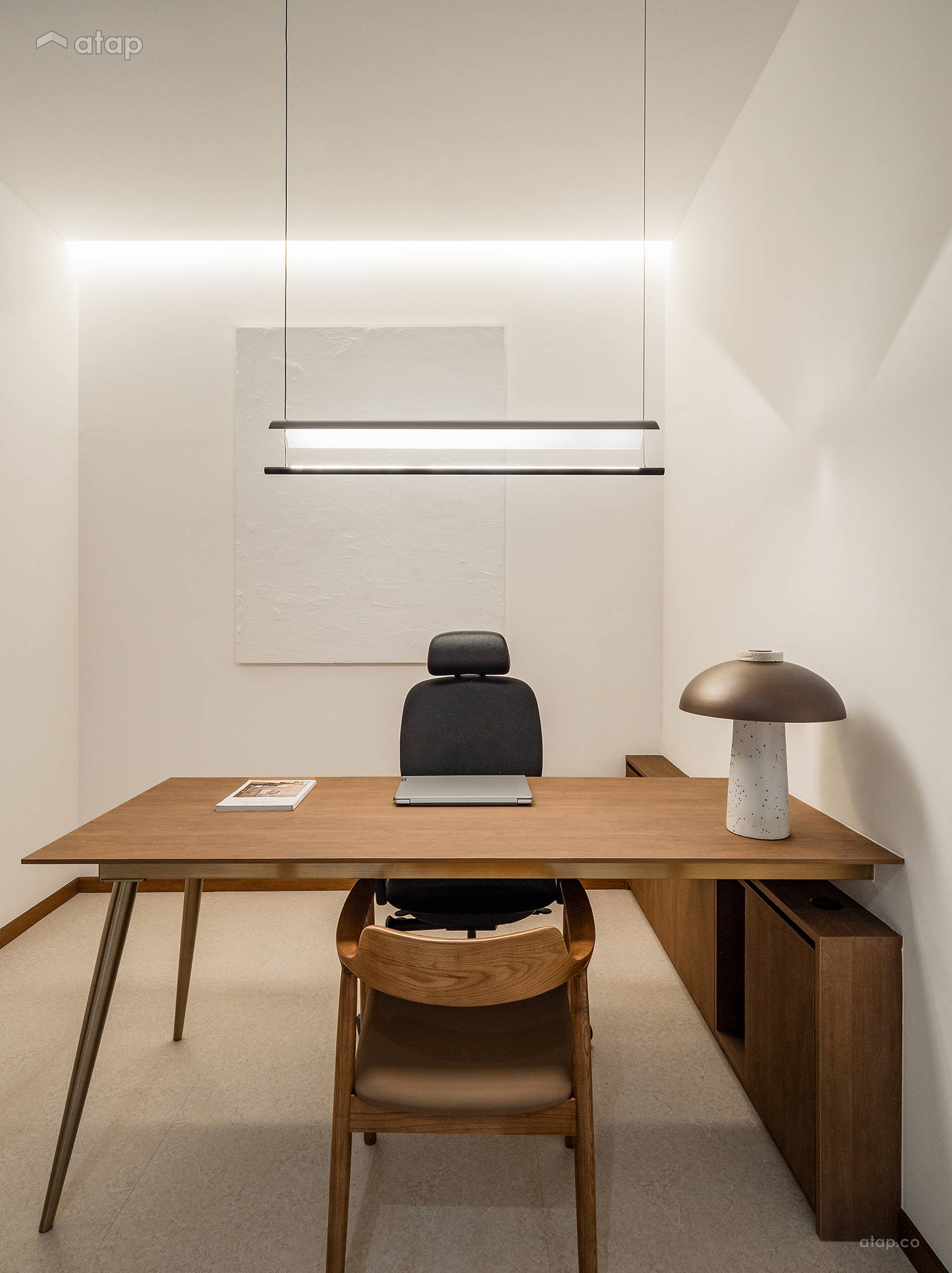 Modern Retro Office shophouse design ideas & photos Malaysia | Atap.co