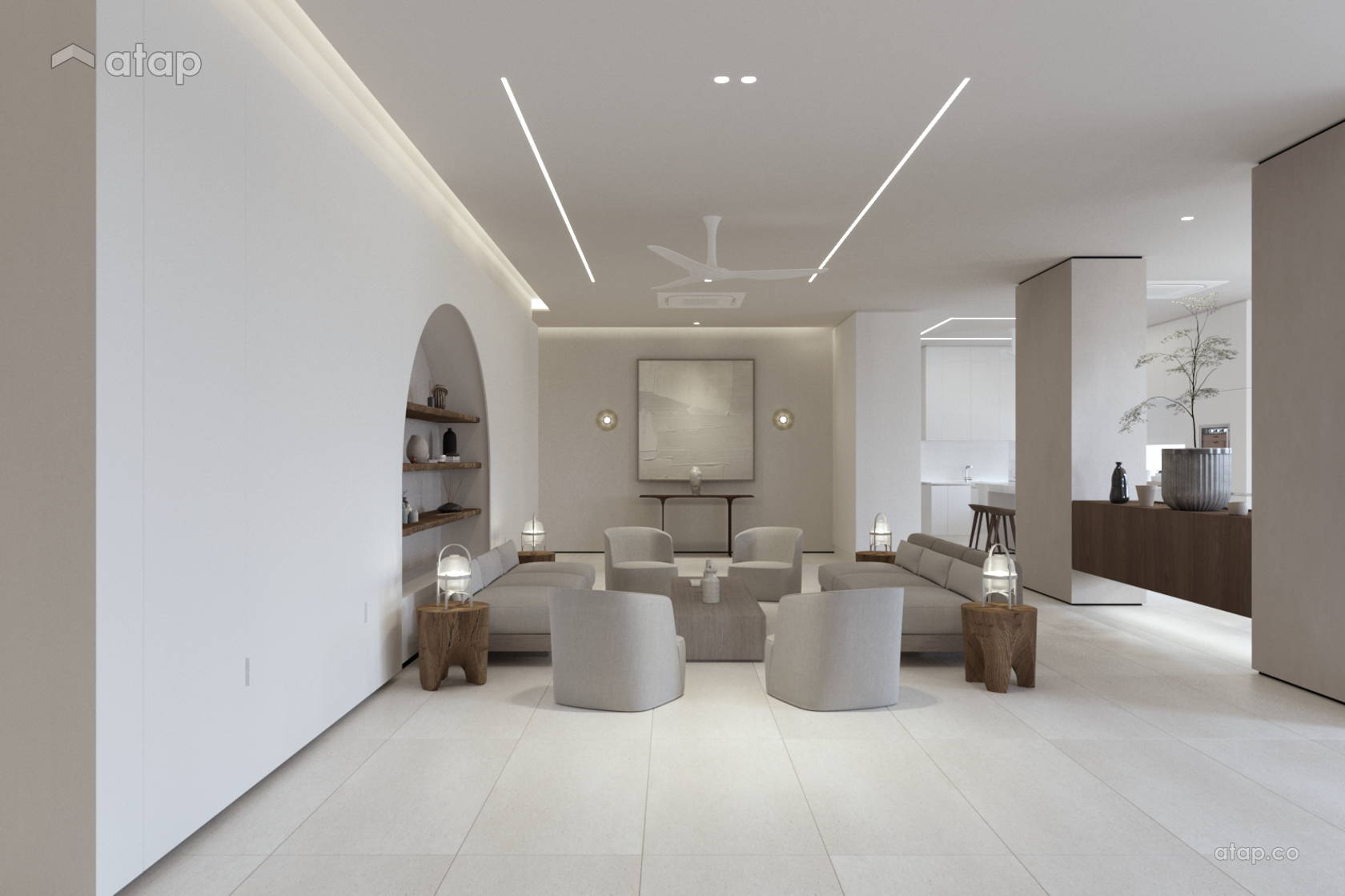 Minimalistic condominium design ideas & photos Malaysia | Atap.co