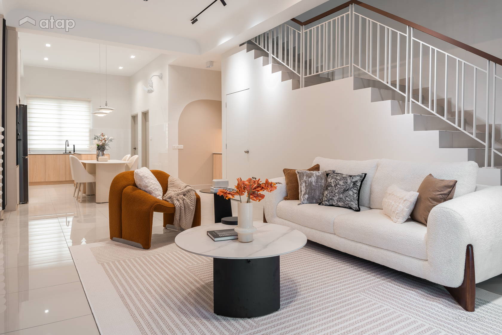 Classic Minimalistic Living Room terrace design ideas & photos Malaysia ...