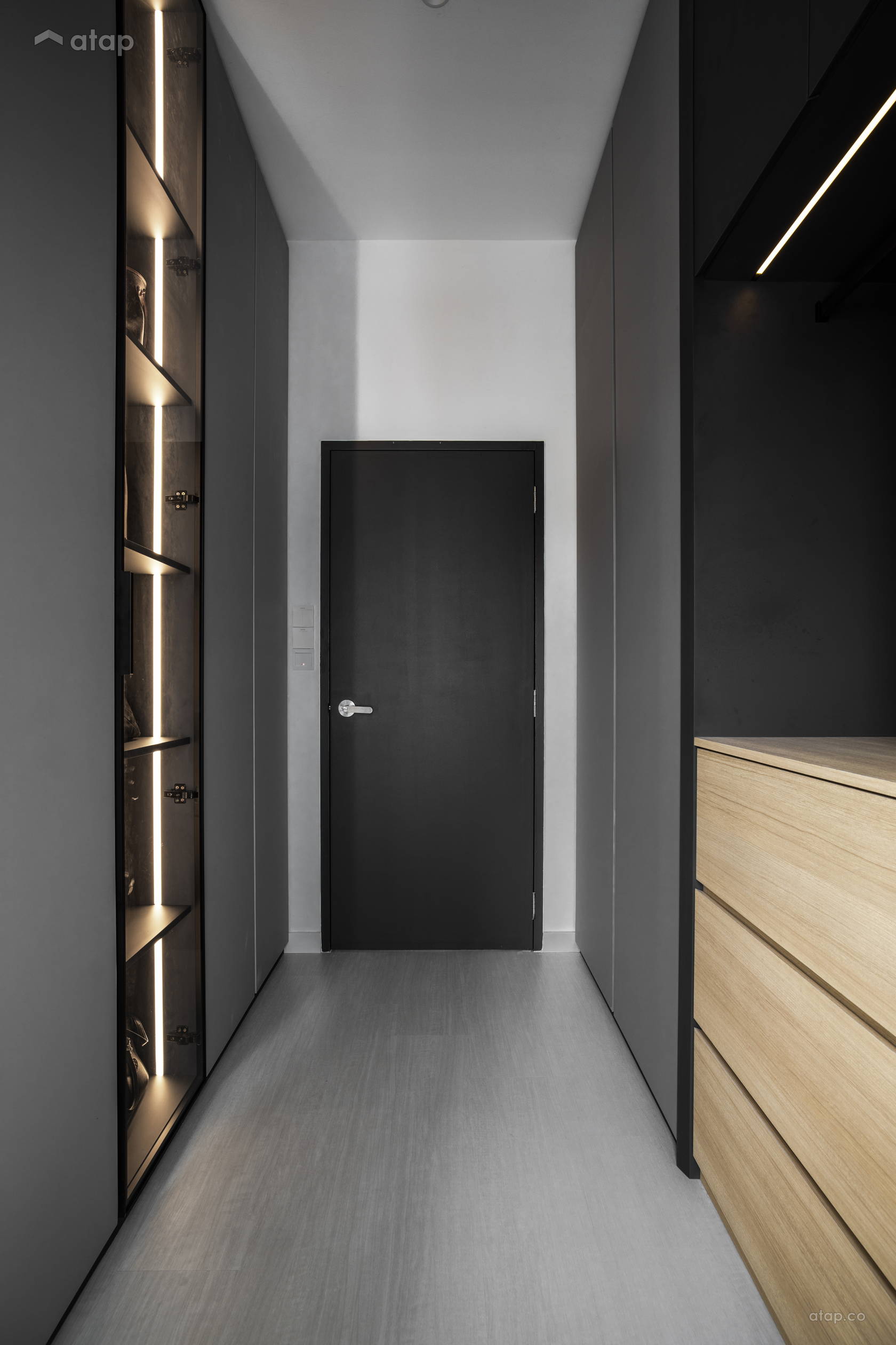Contemporary Minimalistic Bedroom condominium design ideas & photos ...