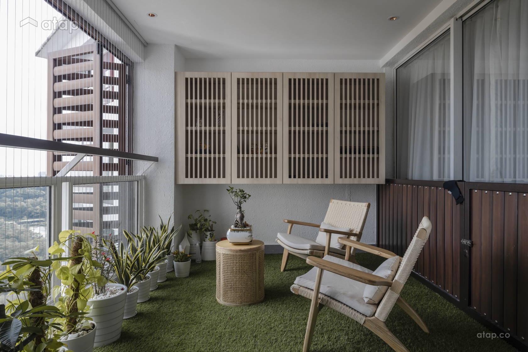 Contemporary Modern Balcony condominium design ideas & photos Malaysia ...