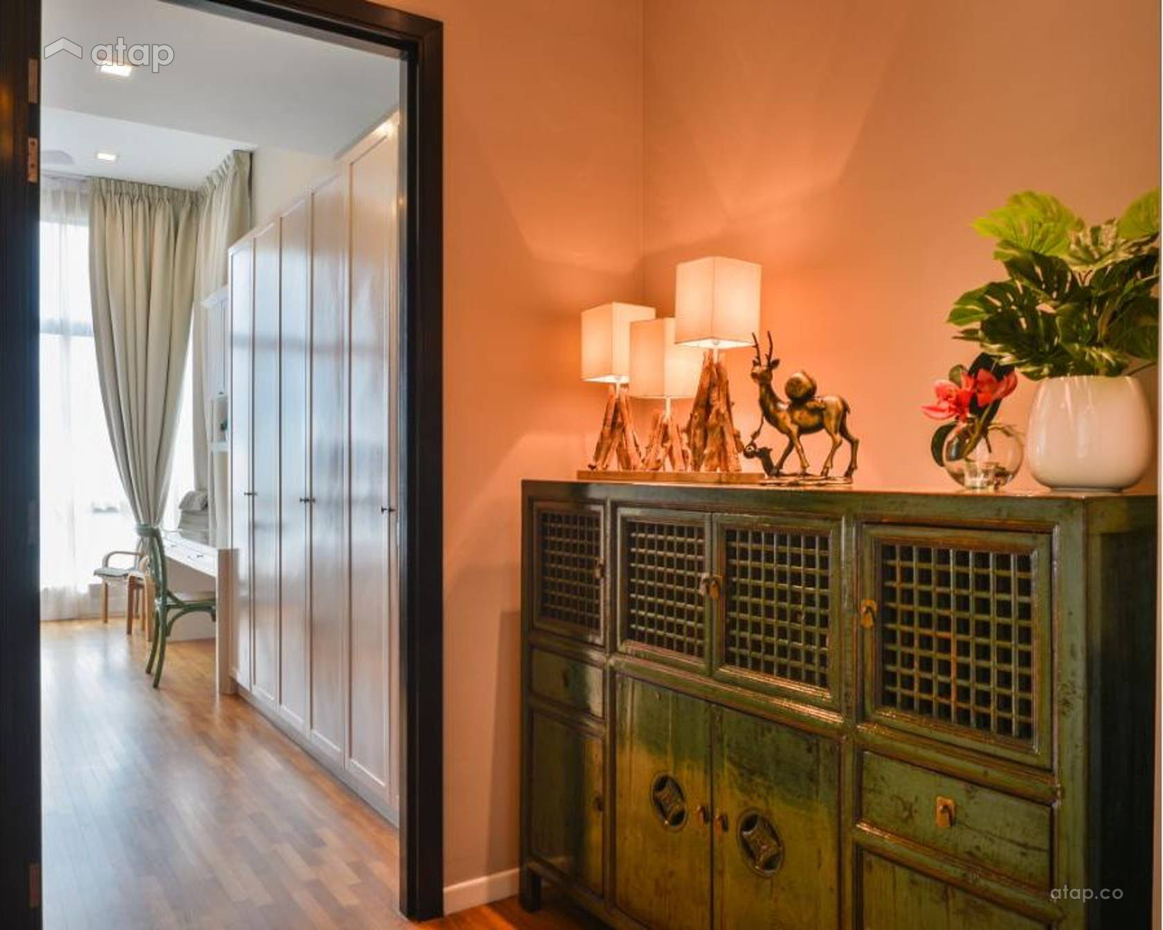 Vintage Bedroom condominium design ideas & photos Malaysia | Atap.co