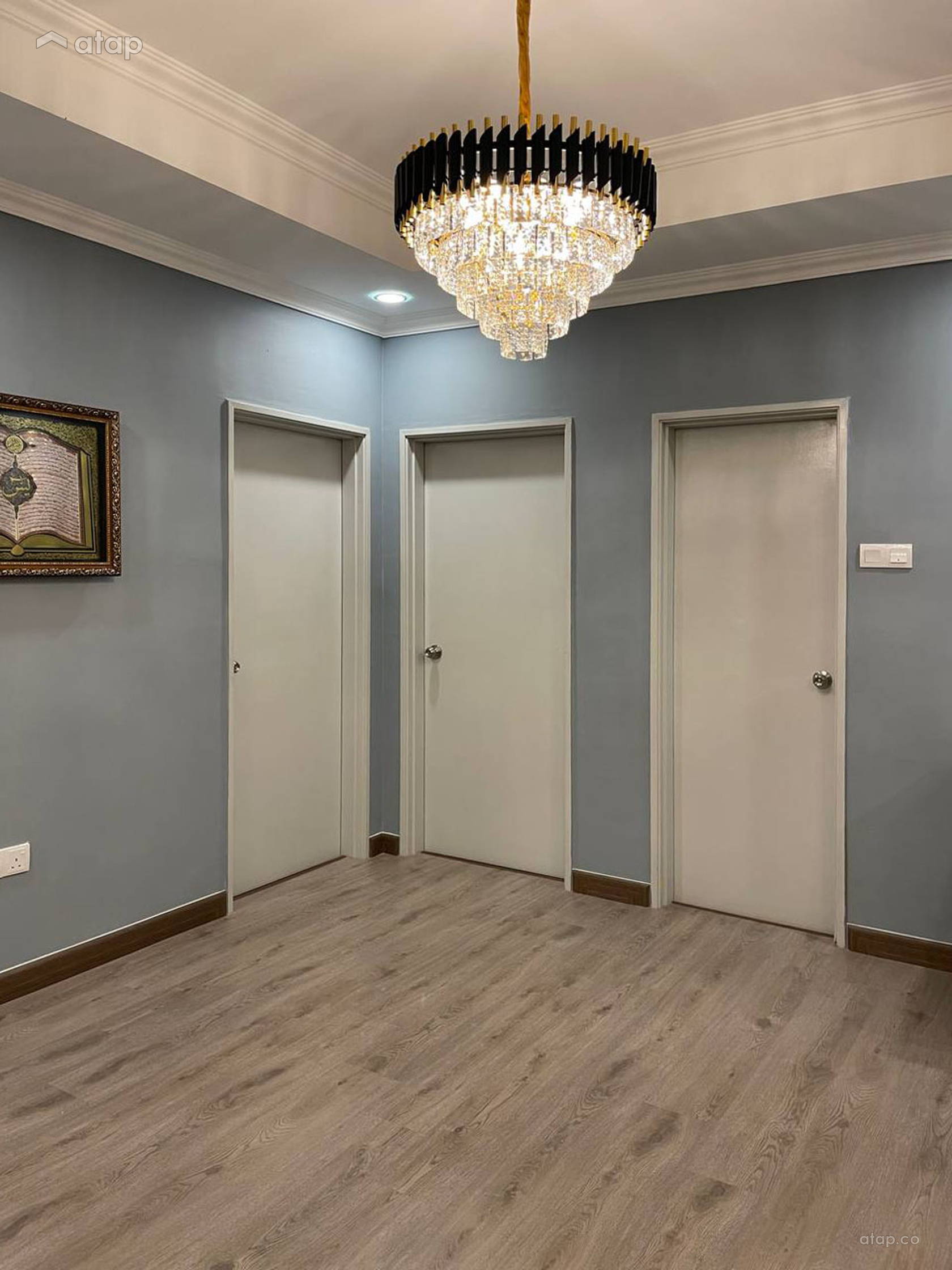 Contemporary Modern Dining Room Foyer apartment design ideas & photos ...