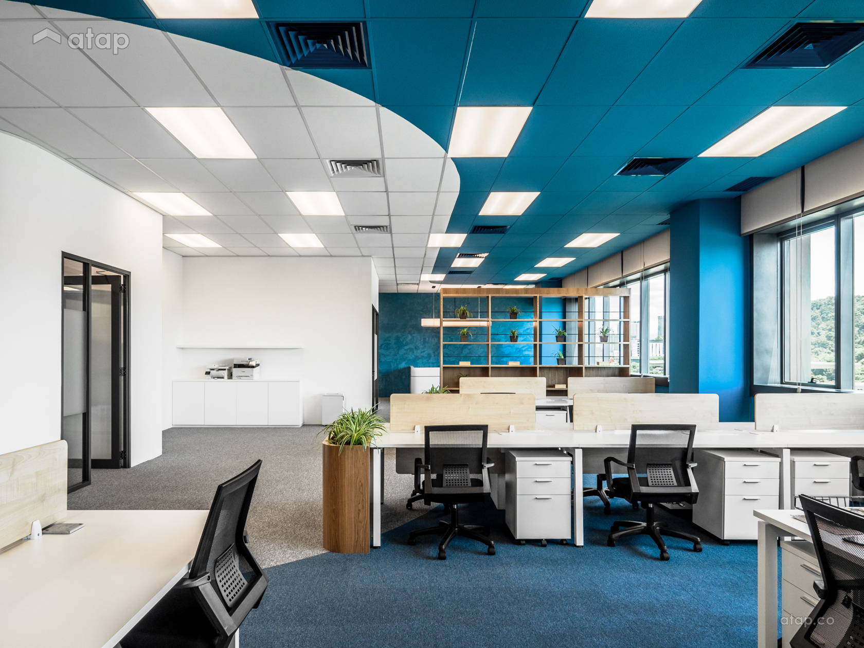 Minimalistic Retro Office skyscraper design ideas & photos Malaysia ...